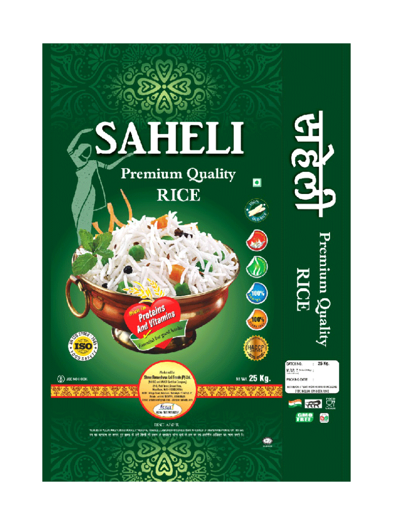 SRL FOODS – SRL FOODS
